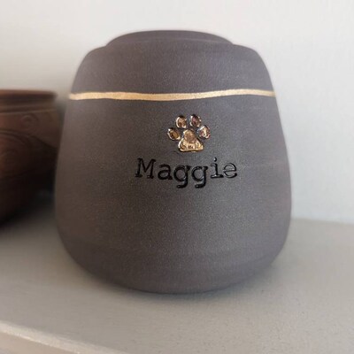 Ceramic Dog Bowls Set With Jute Pet Rug. Modern Pet Bowls. Dog - Etsy