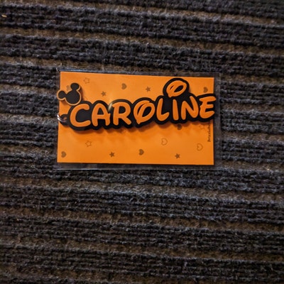 Custom Disney Keychain, Disney Name Key Chain, Disney Name Tags ...