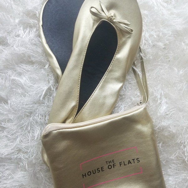 Foldable Ballet Flats, Bridesmaids, Bridesmaid Gift, Bridesmaid ...