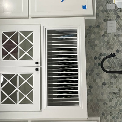 KITCHEN MULLION INSERTS Cabinet Doors up to 16w X 32h Glass or Flat ...