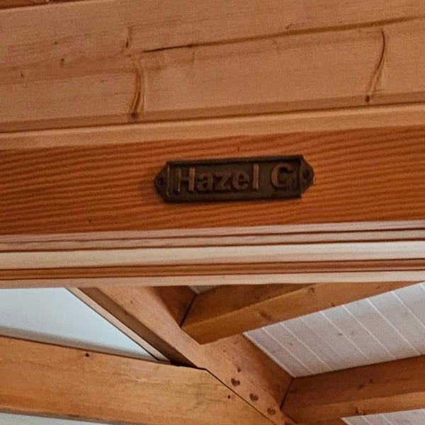 Personalized Bronze Door Sign – Victorian Cast Plaque, Housewarming ...