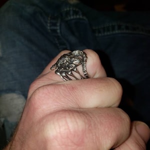 MR. Giger Inspired , Alien Facehugger Ring, Facehugger, Chestburster ...