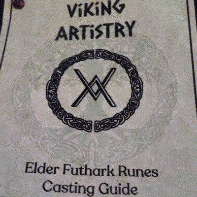 Rune Stone Casting Guide, Elder Futhark Pocket Casting Guide, Rune Book ...
