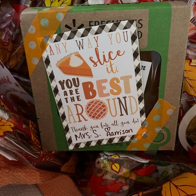 Editable Bus Driver Cookie Appreciation Printable Gift Tags PTO PTA ...