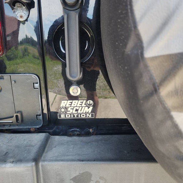 Custom REBEL SCUM EDITION Automobile Car Emblem - Etsy