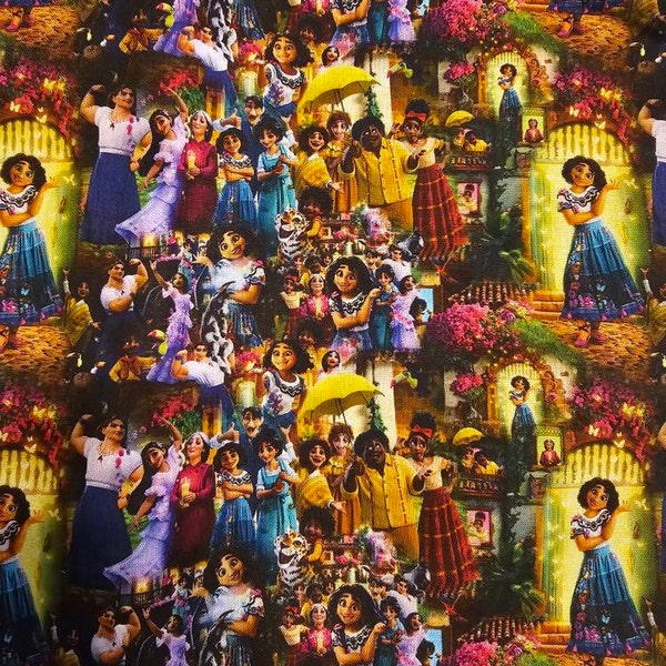 Bluey Fabric Cartoon Dog Fabric Anime Cotton Fabric by the Half Yard - Etsy