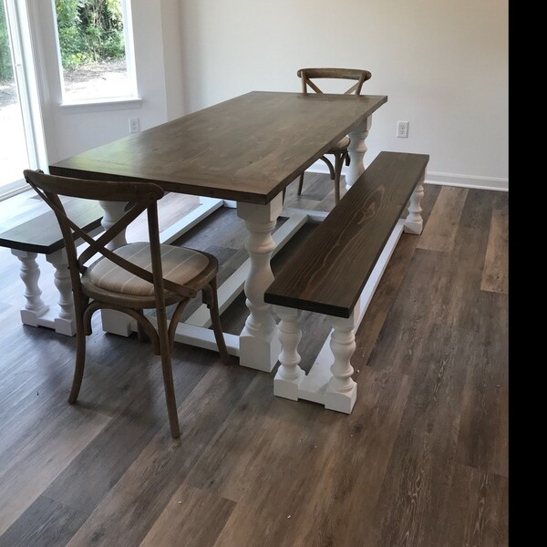 Monastery Farmhouse Chunky Maple Dining Legs - 5" X 29" - Set of 4 ...