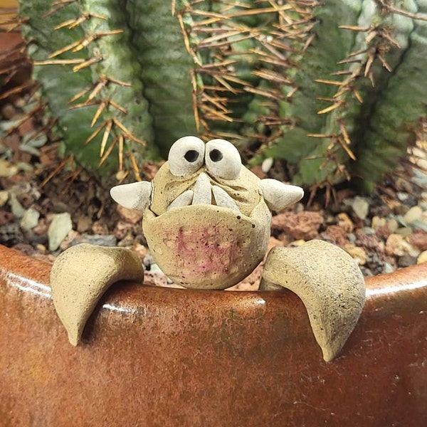 Ceramic Toad House, OOAK, High Fired Frog, Whimsical Toad, Cold Glazed ...