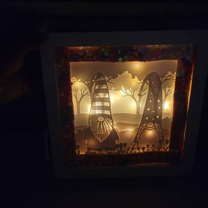 Phoenix Shadow Light Box Template SVG. Shadow Light Box Cricut - Etsy ...