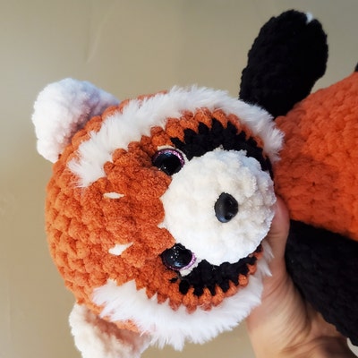 Crochet Red Panda Pattern Amigurumi Red Panda Pattern Panda Diy Toy ...