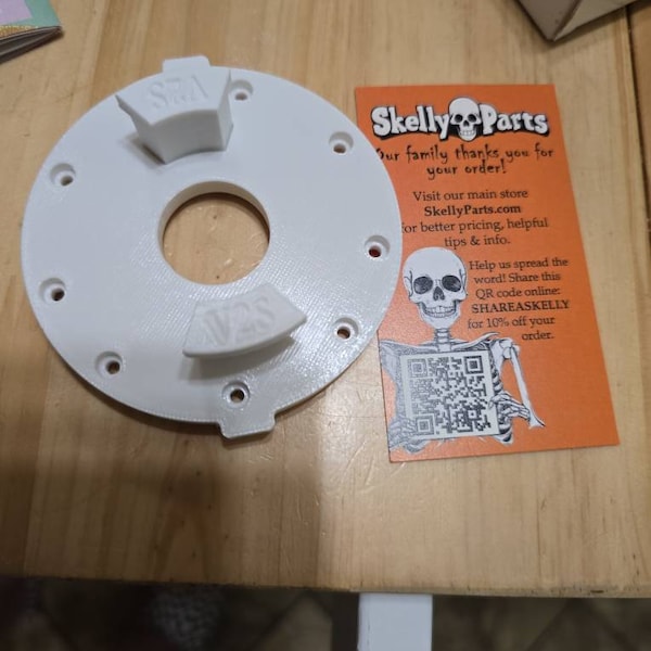 UPGRADED 12ft Skeleton Replacement Bracket for Home Depot Skelly Elbow ...