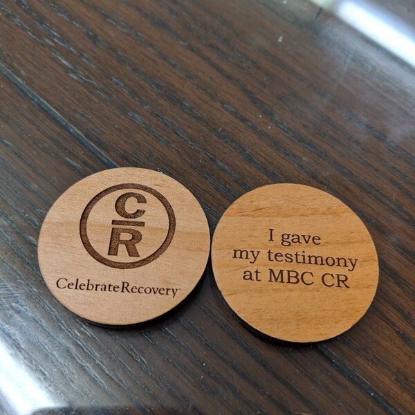 Custom 1.5 Inch Wood Coins - Etsy