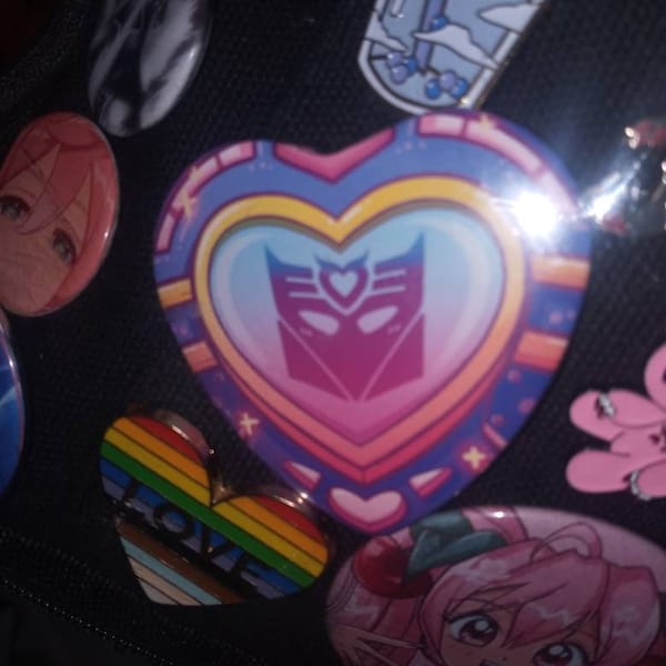 Kawaii Transformers Buttons - Etsy