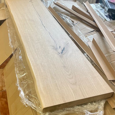 Planed Solid Ash Hardwood Timber Board, Prime Grade, Sanded, Square ...