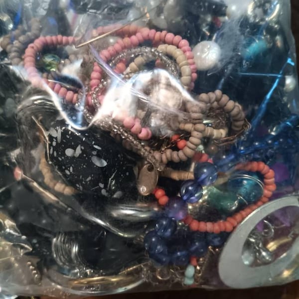 2+ Lbs Mystery Jewelry Grab Bags All Wearable Some Signed Pieces*please ...