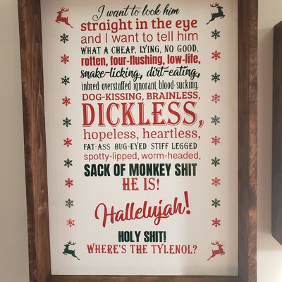 Christmas Rant Digital Download - Etsy