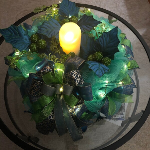 Summer Daisy Front Door Wreath, Deco Mesh Wreath With Grapevine ...