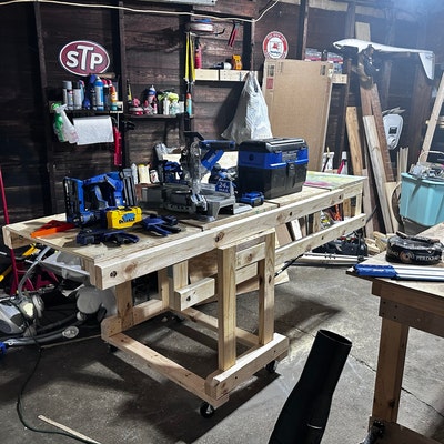 Transforming Shelf /workbench Plans, Convertible Table/shelf Build ...