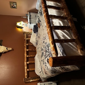 Wilderness Log Bed Kit Gorgeous Design Space Saving and Priced Right We ...