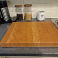 Stunning Kitchen Island With 150mm Thick Oak & Redwood Butcher Block ...