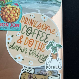 More Plants Pls Plant Sticker Weatherproof Sticker Clear | Etsy