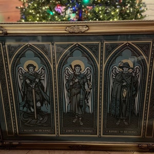 Archangels Michael, Gabriel & Raphael 24x36 Poster - Etsy
