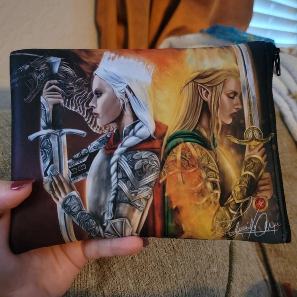 ACOTAR Book Sleeve, Book Cover, Book Jacket, Book Sleeve, Personalized ...