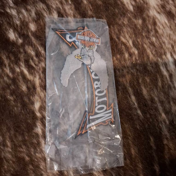 Harley Davidson WINGS SKULL Large Back Patch for Custom Biker Vest - Etsy