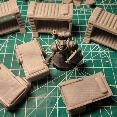 4pc Cows Cattle Farm Animals Livestock Mini Miniature 3D Printed Figure ...