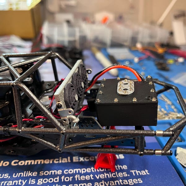 SCX24 Power Wagon High Clearance Front Bumper - Etsy