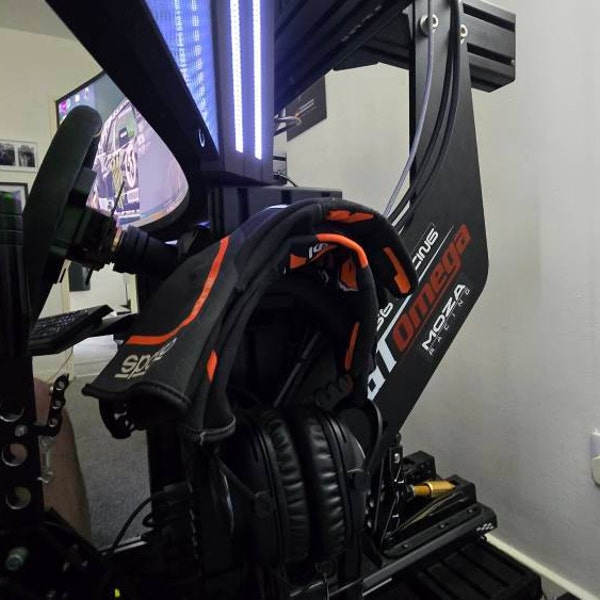 Sim Racing Headphone & Gloves Holder: Aluminum Profile Mount - Etsy
