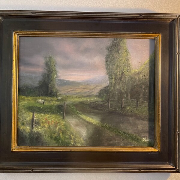 Irish Landscape Oil Painting Fine Art Print | Signed | Artist Darragh ...