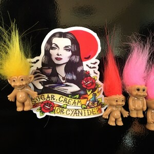 Mini Vintage Troll Magnet - Etsy