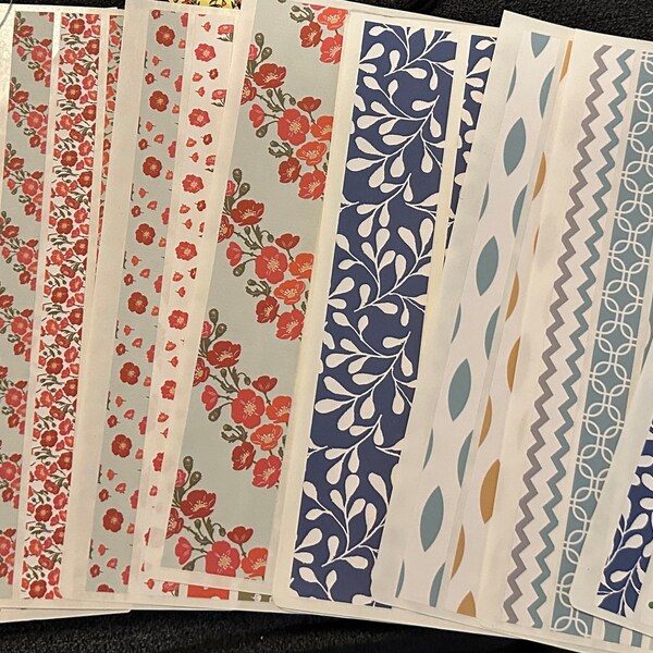 NEW COMPACT VERTICAL Kit Bottom Boxes Stickers for Compact Vertical A5 ...