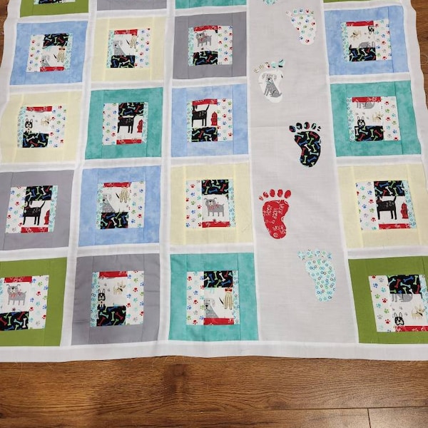 Small Steps Quilt Pattern – Beginner Friendly Unisex Baby Quilt - Etsy