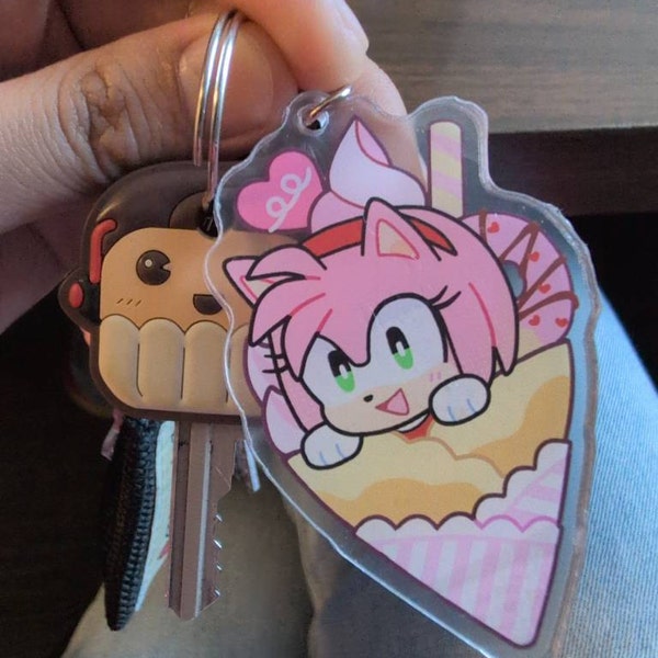 Sonic Crepes Keychains - Etsy