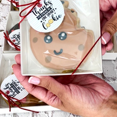 Printable Thanks for Making Me One Smart Cookie Tags, Teacher Gift Tag ...