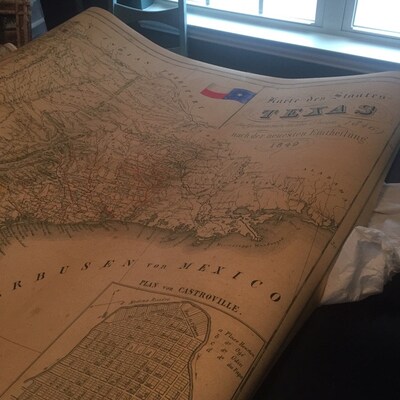 1849 Map of Texas Old Texas Map, TEXAS, Map of Texas, Vintage Map ...