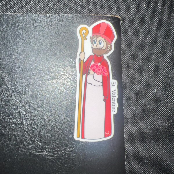 St. Bernadette Soubirous Sticker, Catholic Stickers, Saint Stickers ...