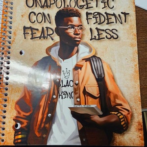 SCHOOL NOTEBOOK Young Black Beautiful Notebook School Journals ...