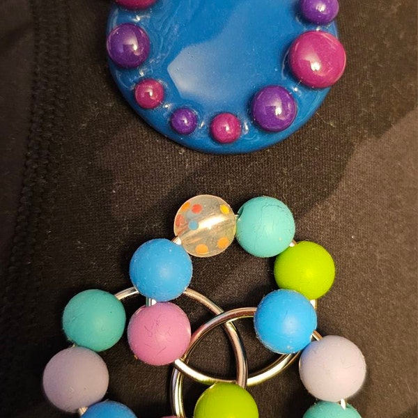 Custom Silicone Bead Fidget Rings - Sensory Anxiety Toy - Autism & ADHD ...