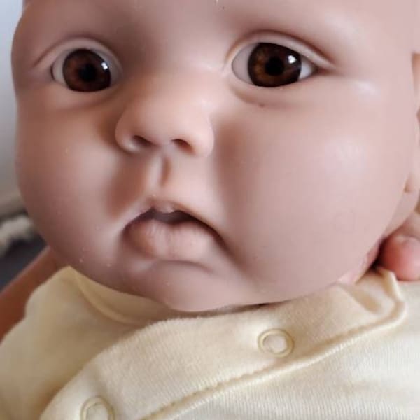 Long Black Hair Monique Doll Wig, “raven” Style Black Hair for Dolls - Etsy