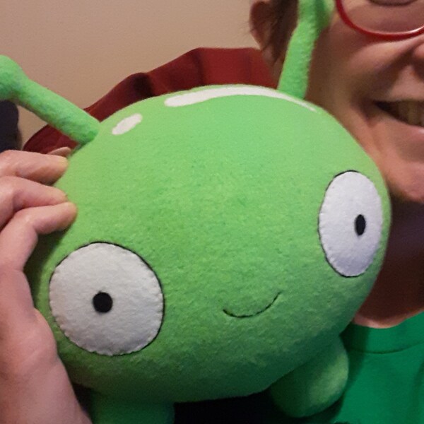 Mooncake Final Space Green Alien Handmade Plush - Etsy