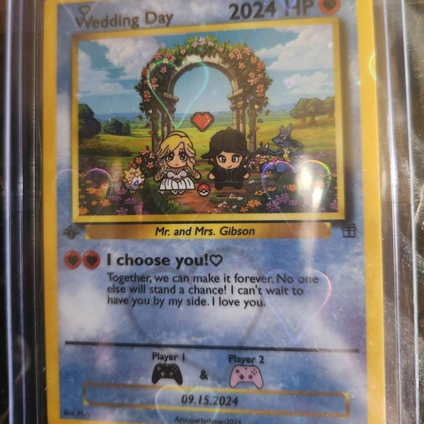 Pokemon Pregnancy Card, Pokemon Gender Reveal, Custom Pokemon Card ...