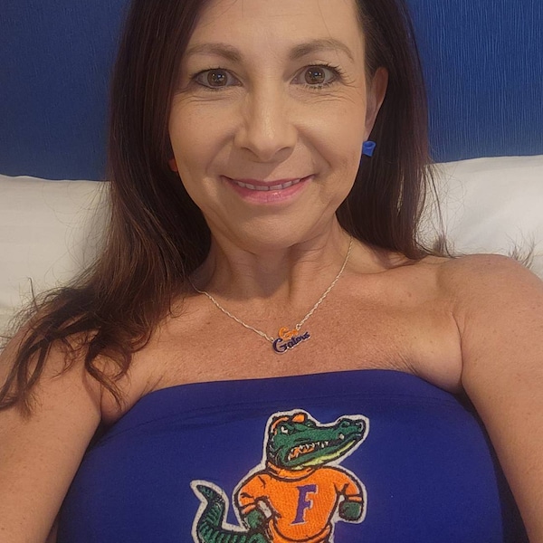 Florida Gators Alyssa Milano Lace Spaghetti Tank Top - Etsy