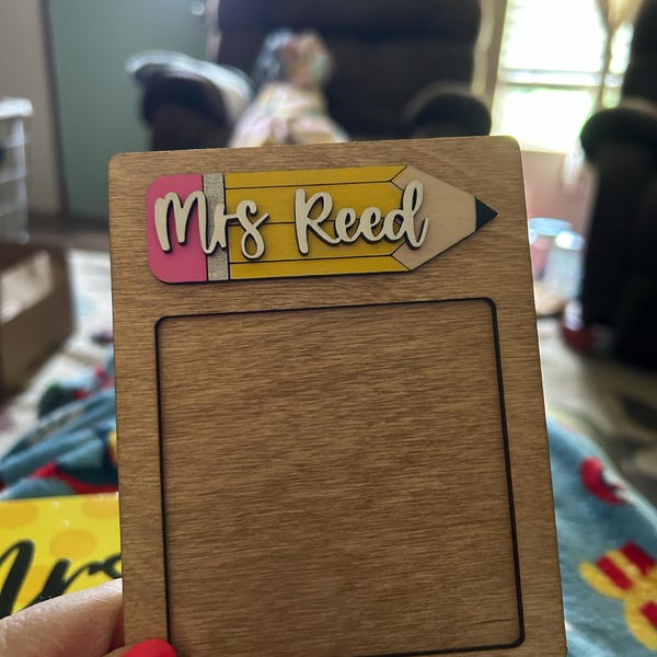 Customized Post It Note Holder - Etsy