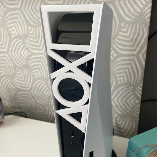 PS5/SLIM 3D Printed Playstation 5 Console System Decorative ICONS Plate ...