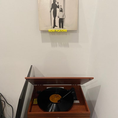 NOW PLAYING Vinyl Record Music Display Wall Mount Rack 3D Printed - Etsy