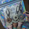Flower Keychains | Flower Pot Keychains | Silicone Keychains | Daisy ...