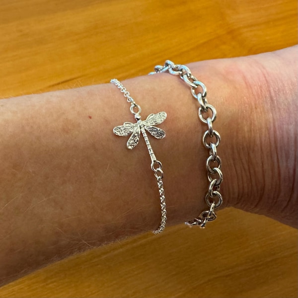 Sterling Silver Infinity Cross Bracelet - Adjustable Bracelet, Infinity ...